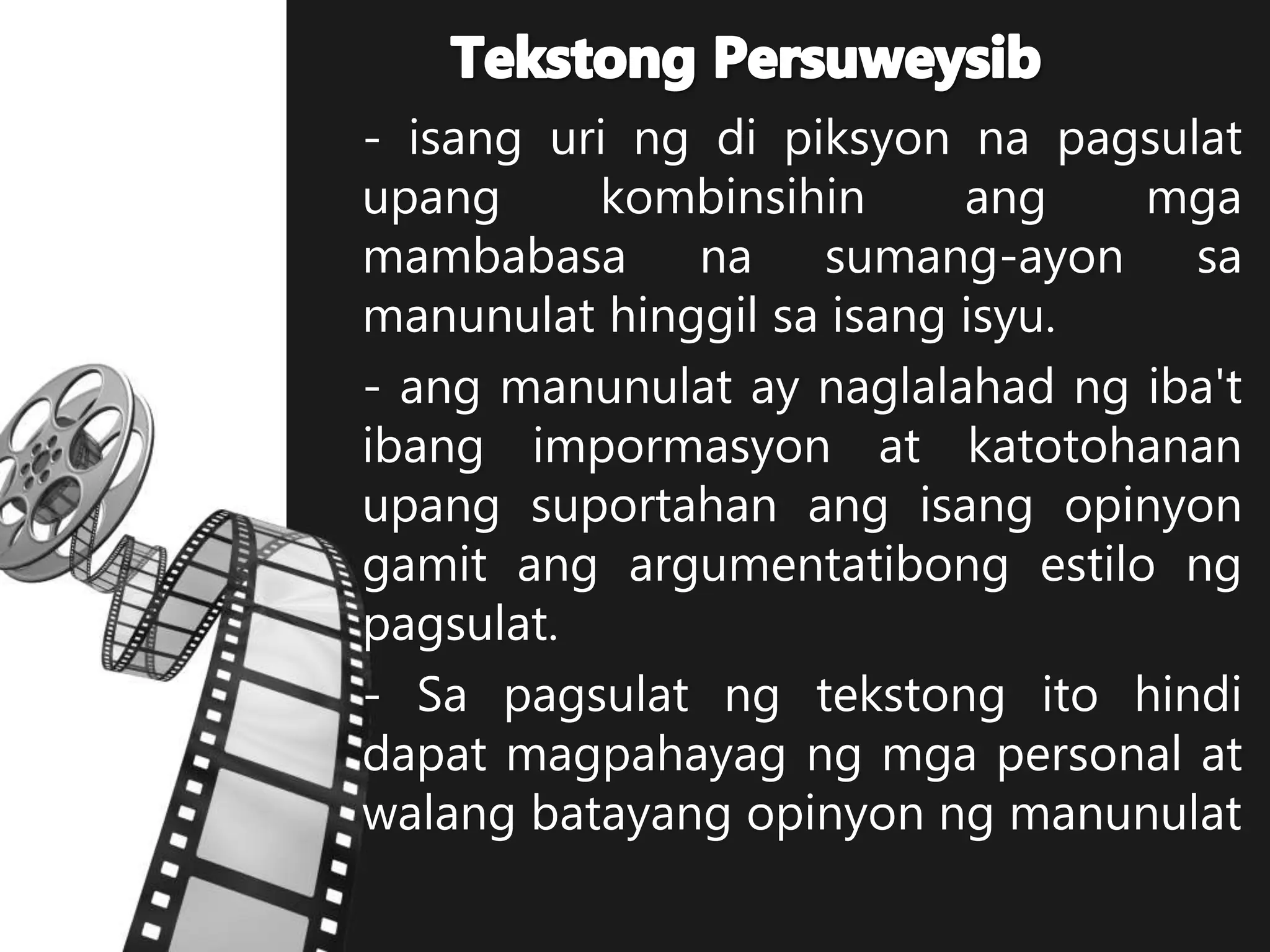 Tekstong-persuweysib.pdf/educational purposes | PPT