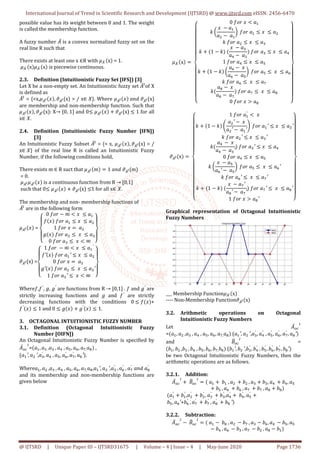 The New Ranking Method using Octagonal Intuitionistic Fuzzy Unbalanced Transportation Problem | PDF
