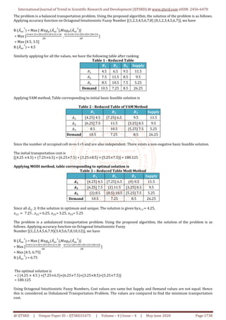 The New Ranking Method using Octagonal Intuitionistic Fuzzy Unbalanced ...