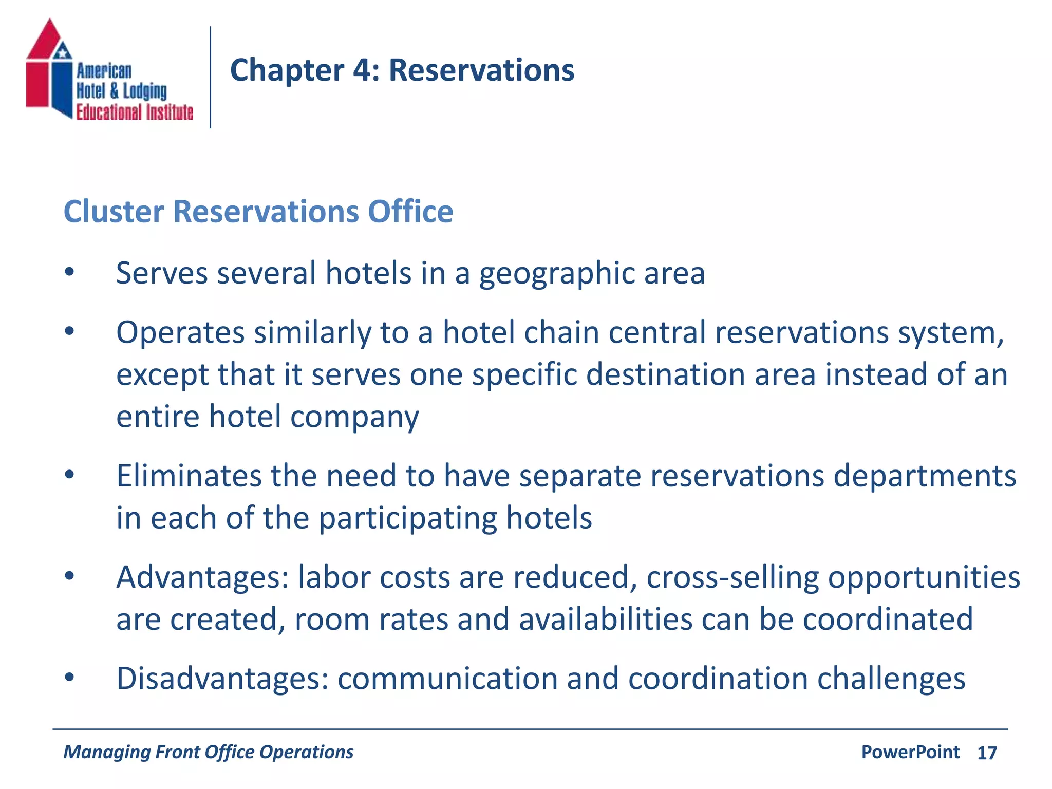 Chapter 4: Reservations | PPTX