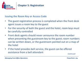 Chapter 5: Registration | PPTX