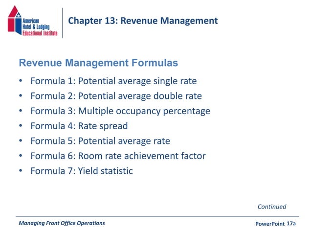 Chapter 13: Revenue Management | PPTX | Business Accounting & Finance ...
