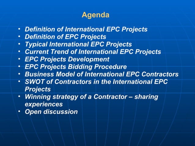 EPC_Business_model | PPT | Civil Engineering Industry | Industries