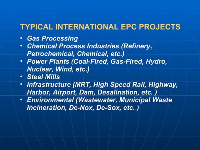 EPC_Business_model | PPT | Civil Engineering Industry | Industries