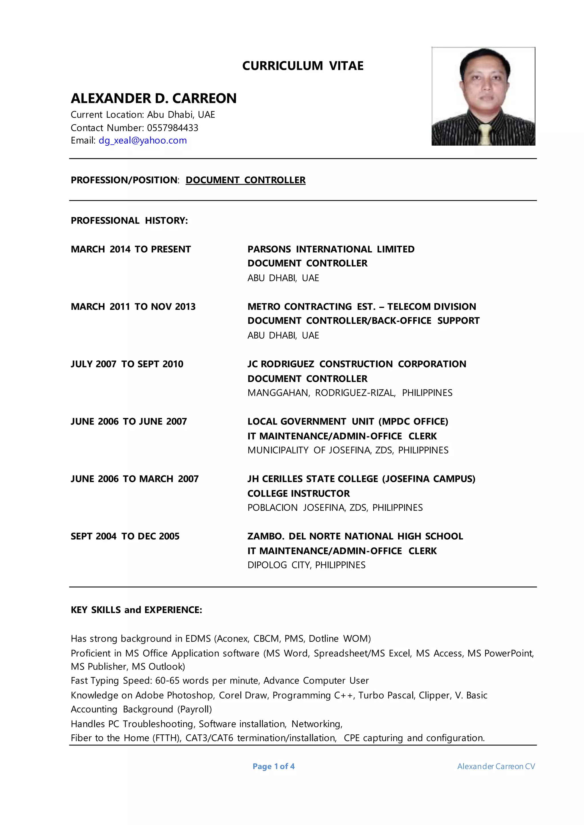 A. CARREON_ Updated CV | DOCX