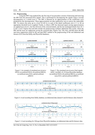 Generalized recursive algorithm for fetal electrocardiogram isolation from non-invasive maternal ...