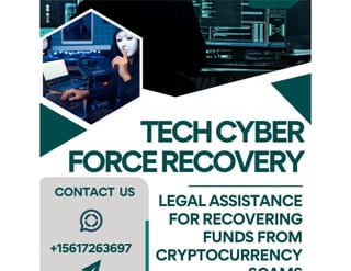 RECOMMENDED TECH CYBER FORCE RECOVERY TO RECOVER YOUR FUNDS | PPT
