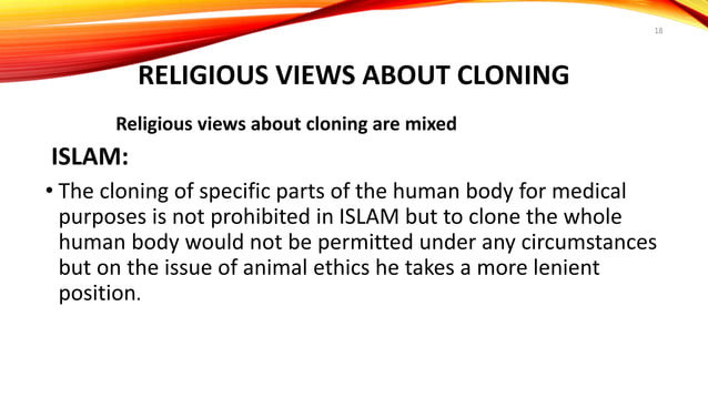 BIOETHICS INVOLVED IN CLONING | PPTX | Biotech and Biomedical Industry ...