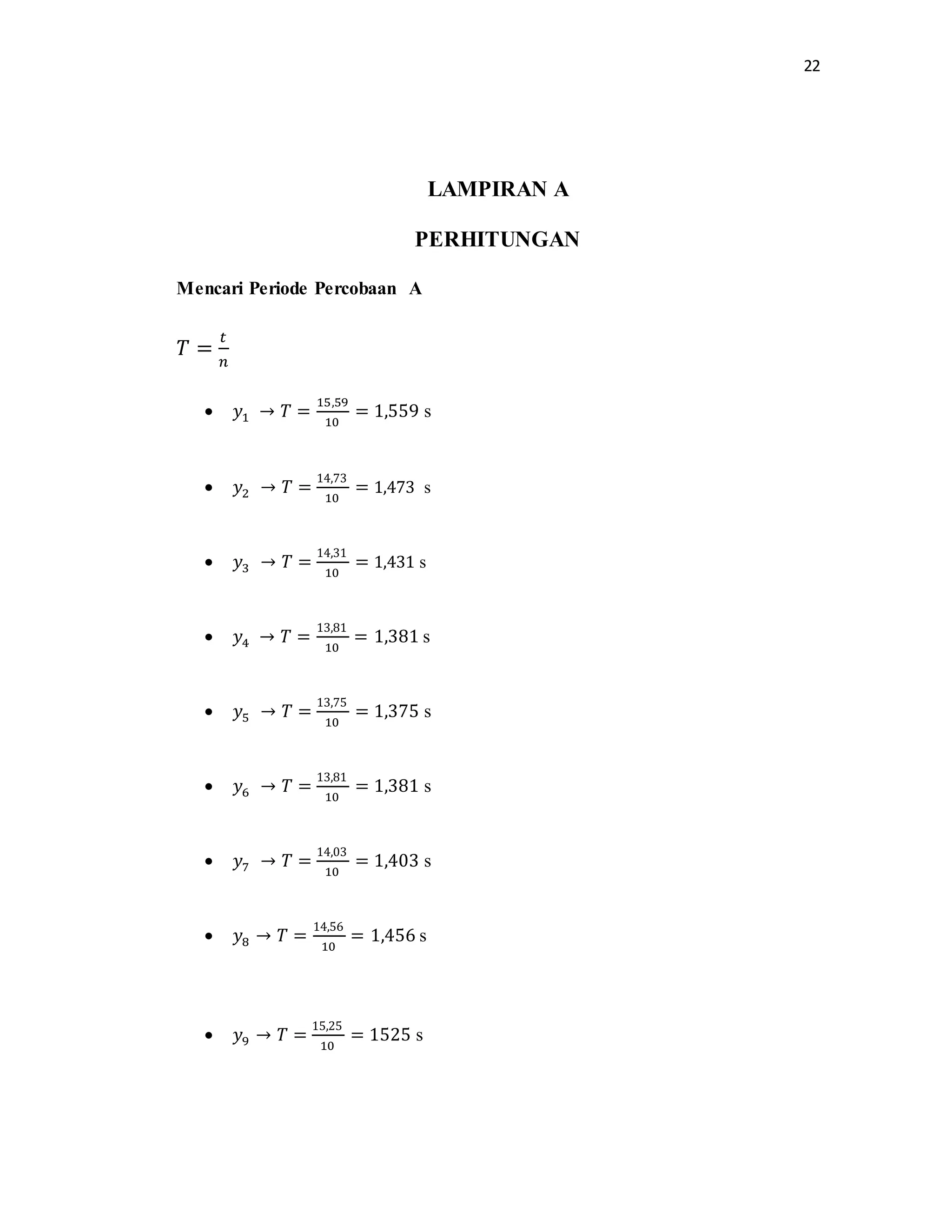 LAPORAN PRAKTIKUM FISIKA DASAR BANDUL REVERSIBLE | DOCX