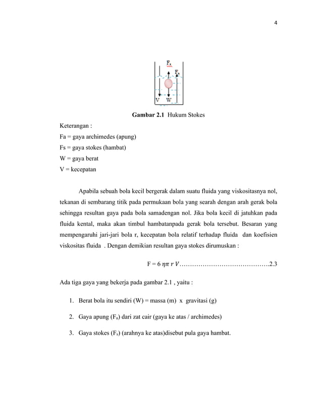 LAPORAN PRAKTIKUM FISIKA DASAR VISKOSITAS FLUIDA | PDF