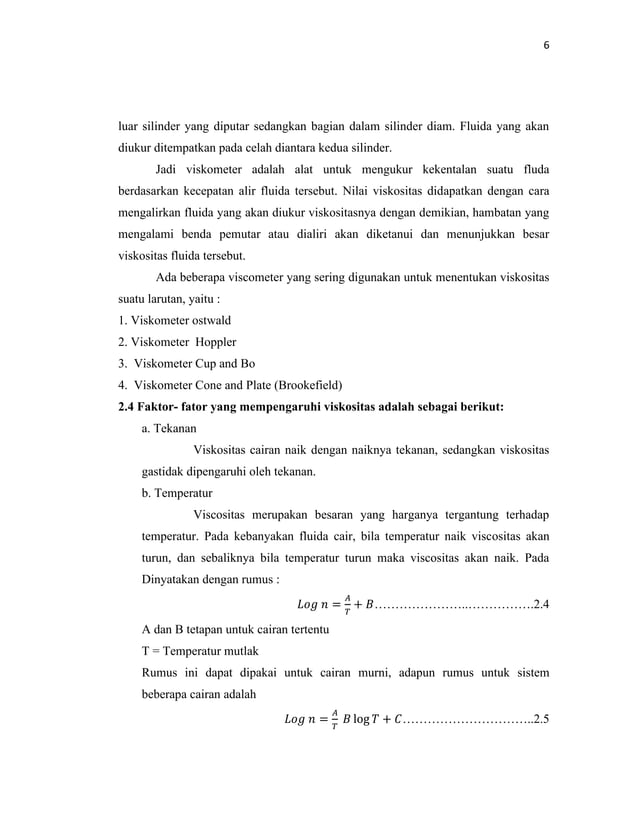 LAPORAN PRAKTIKUM FISIKA DASAR VISKOSITAS FLUIDA | PDF