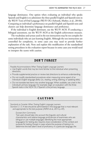 Essentials Of Wj Iv Tests Of Achievement Nancy Mather Barbara J ...