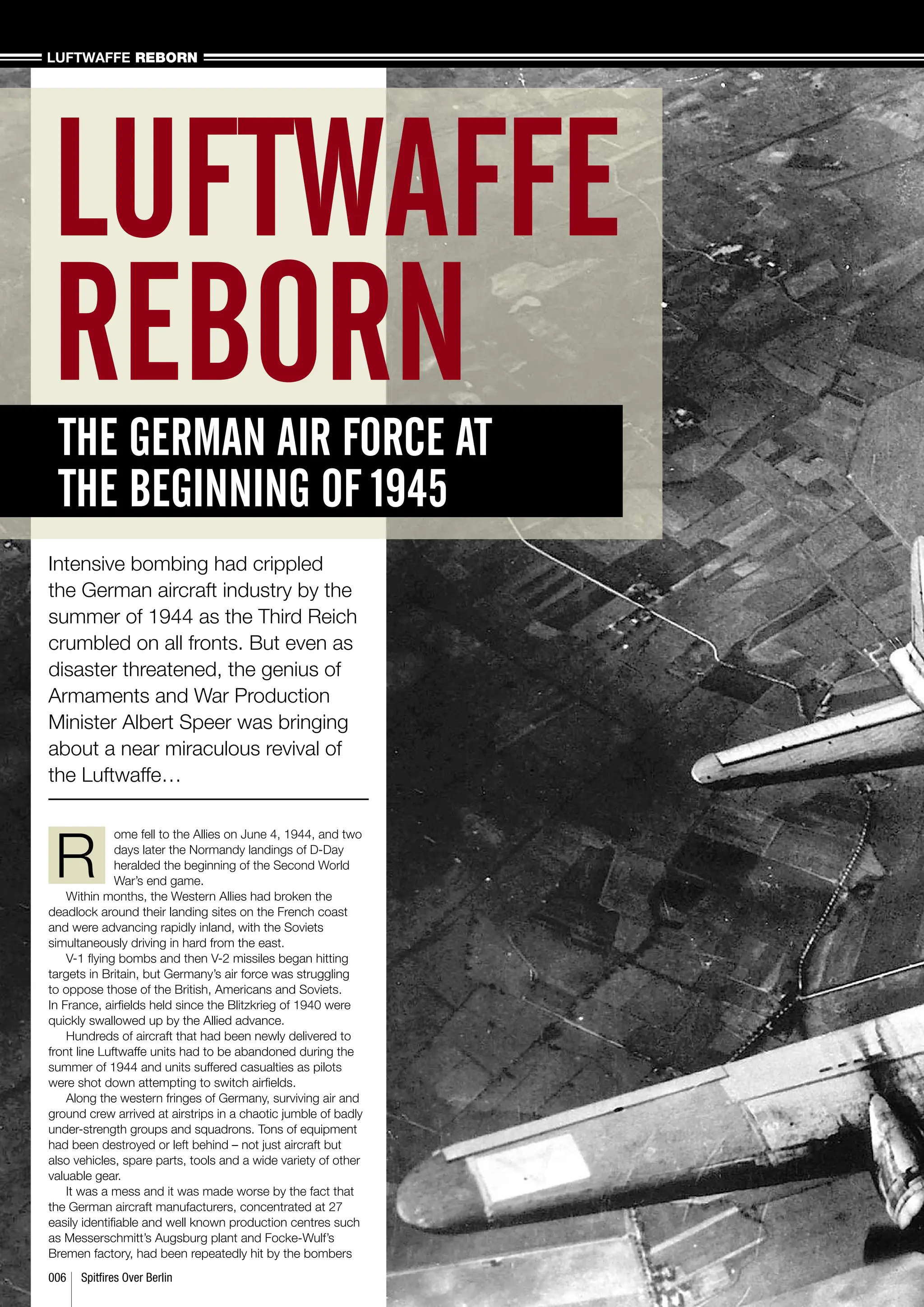 Spitfires Over Berlin The Air War In Europe 1945 Dan Sharp | PDF