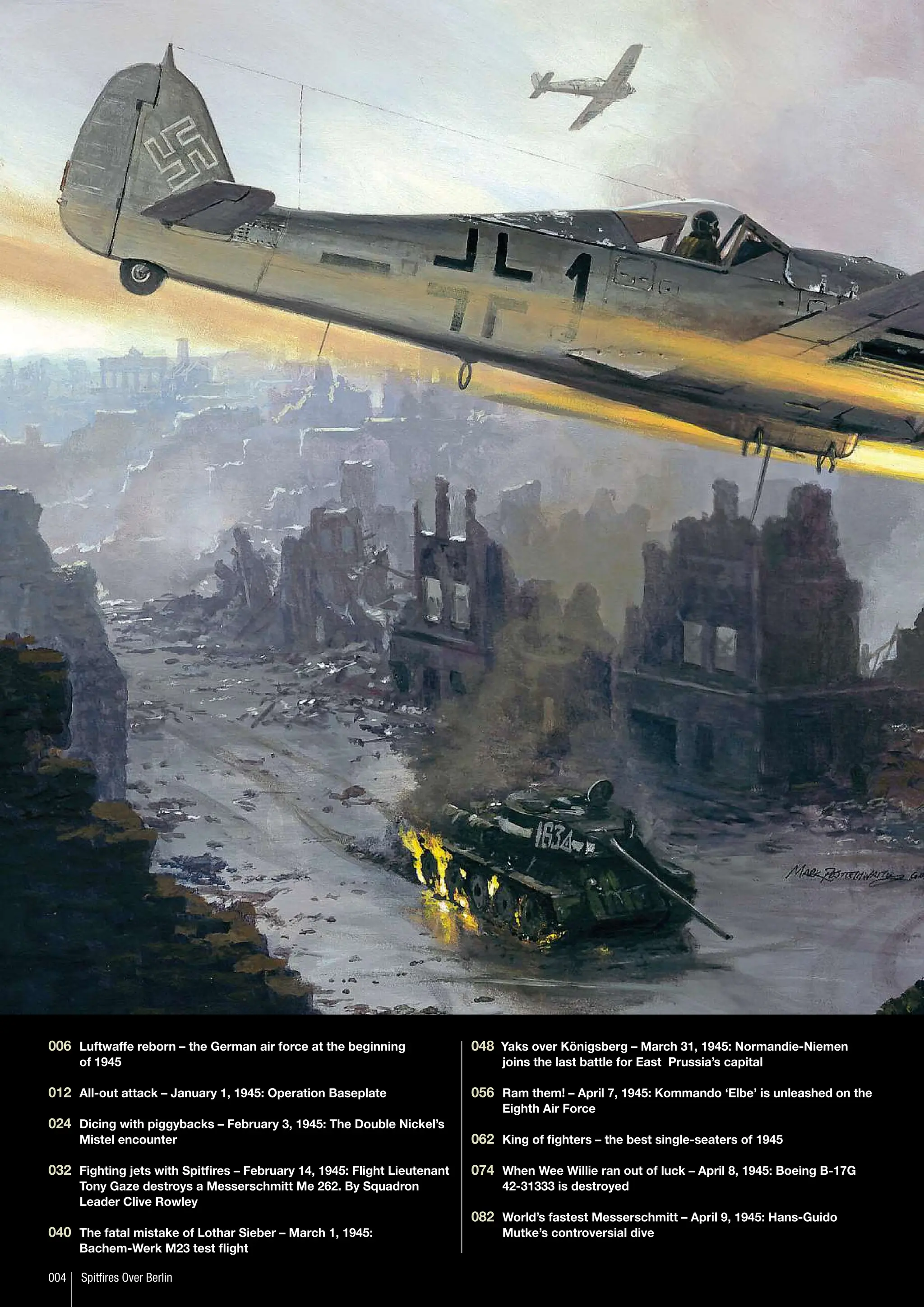 Spitfires Over Berlin The Air War In Europe 1945 Dan Sharp | PDF