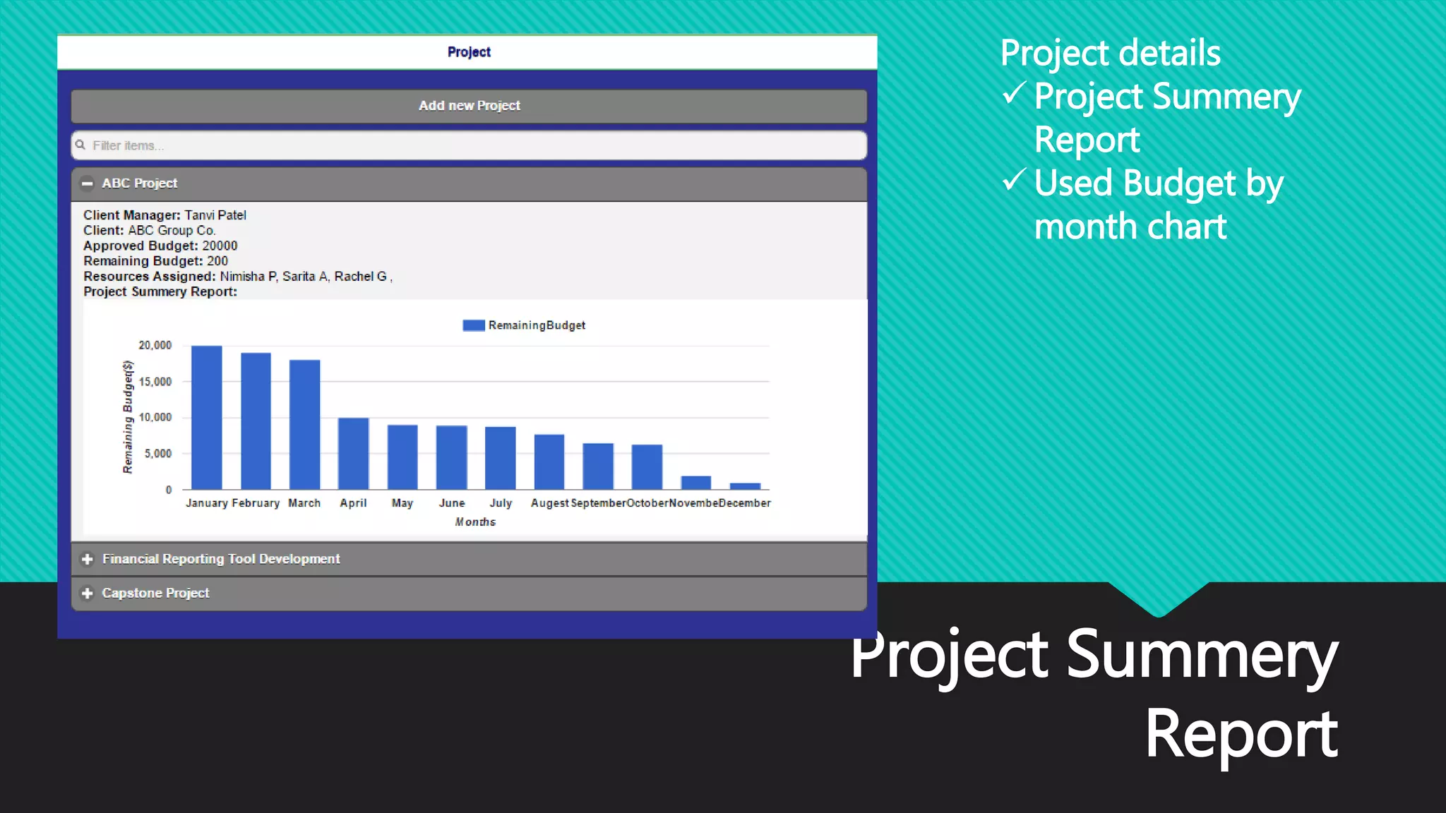 Hybrid Mobile Application Development : Financial Reporting Tool | PPTX
