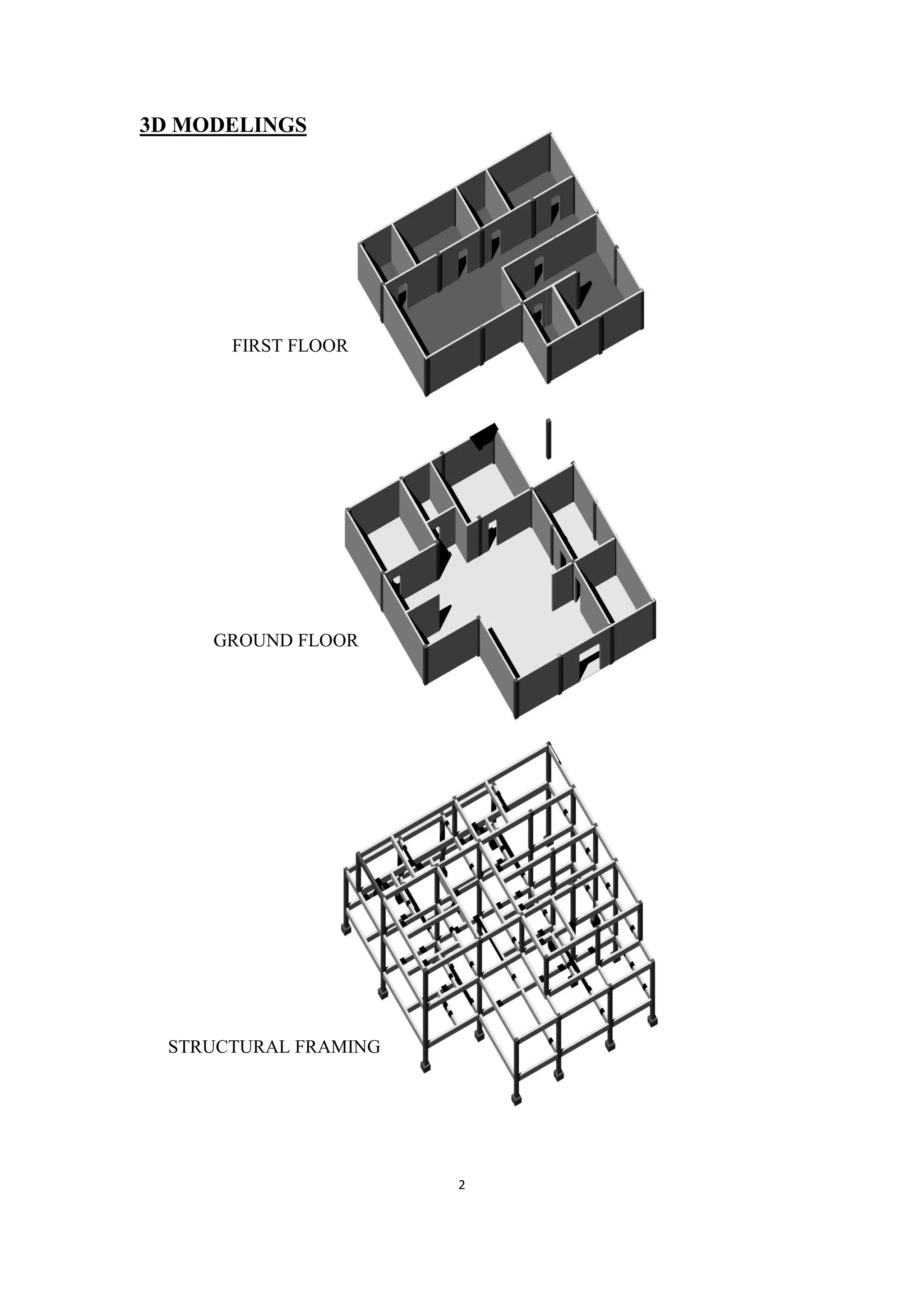 Building Structures Report (Group and Individual) | PDF