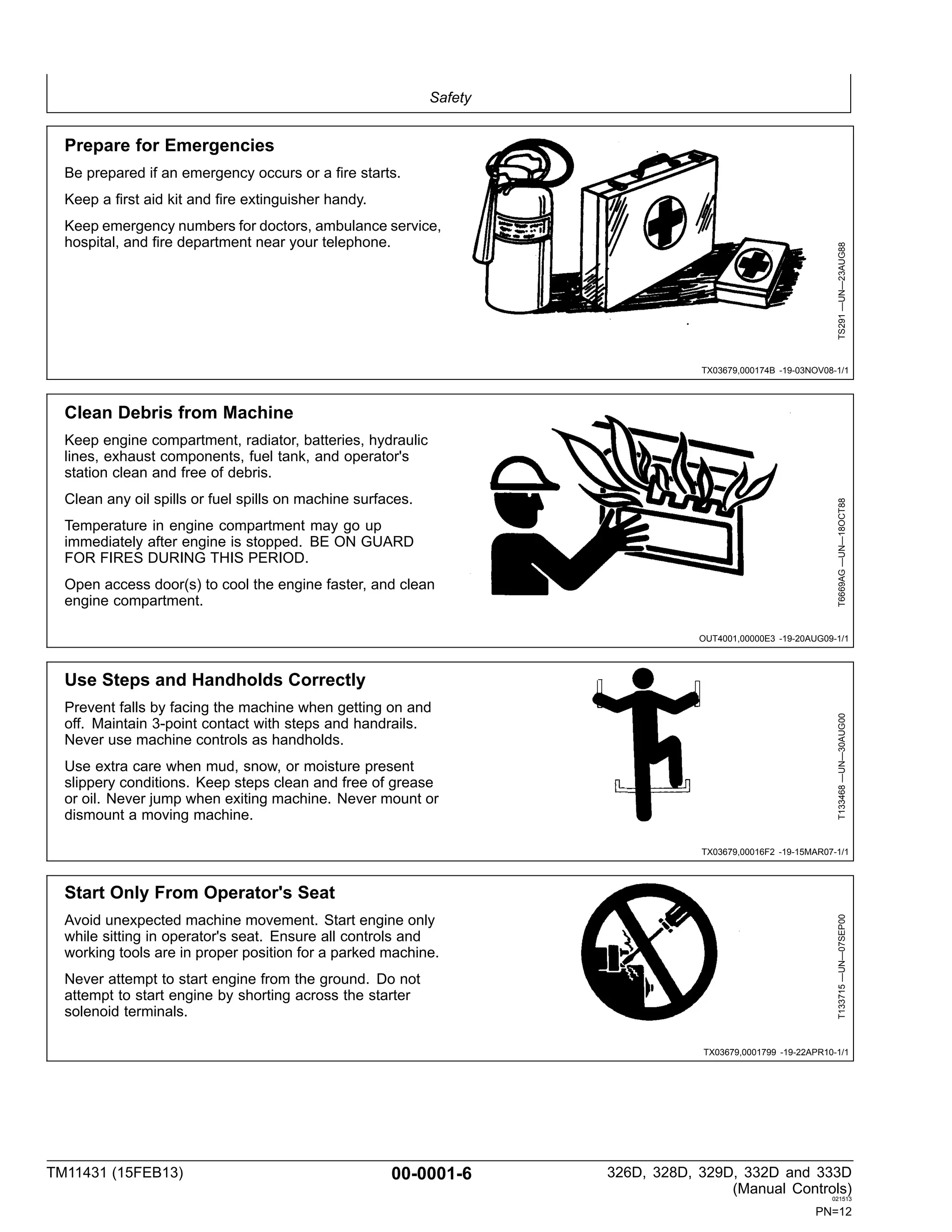 John Deere 326d, 328d, 329d ,332d ,333d Service Manual | PDF