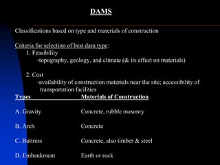 Earthen dams, types and description of it | PPTX | Geology | Science
