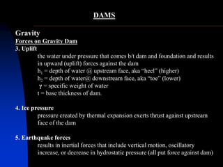 Earthen dams, types and description of it | PPTX