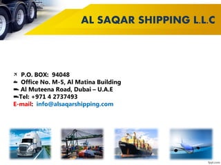 AL SAQAR SHIPPING Profile | PDF