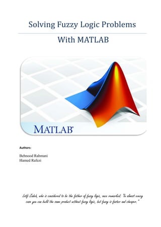 33412283 solving-fuzzy-logic-problems-with-matlab | PDF