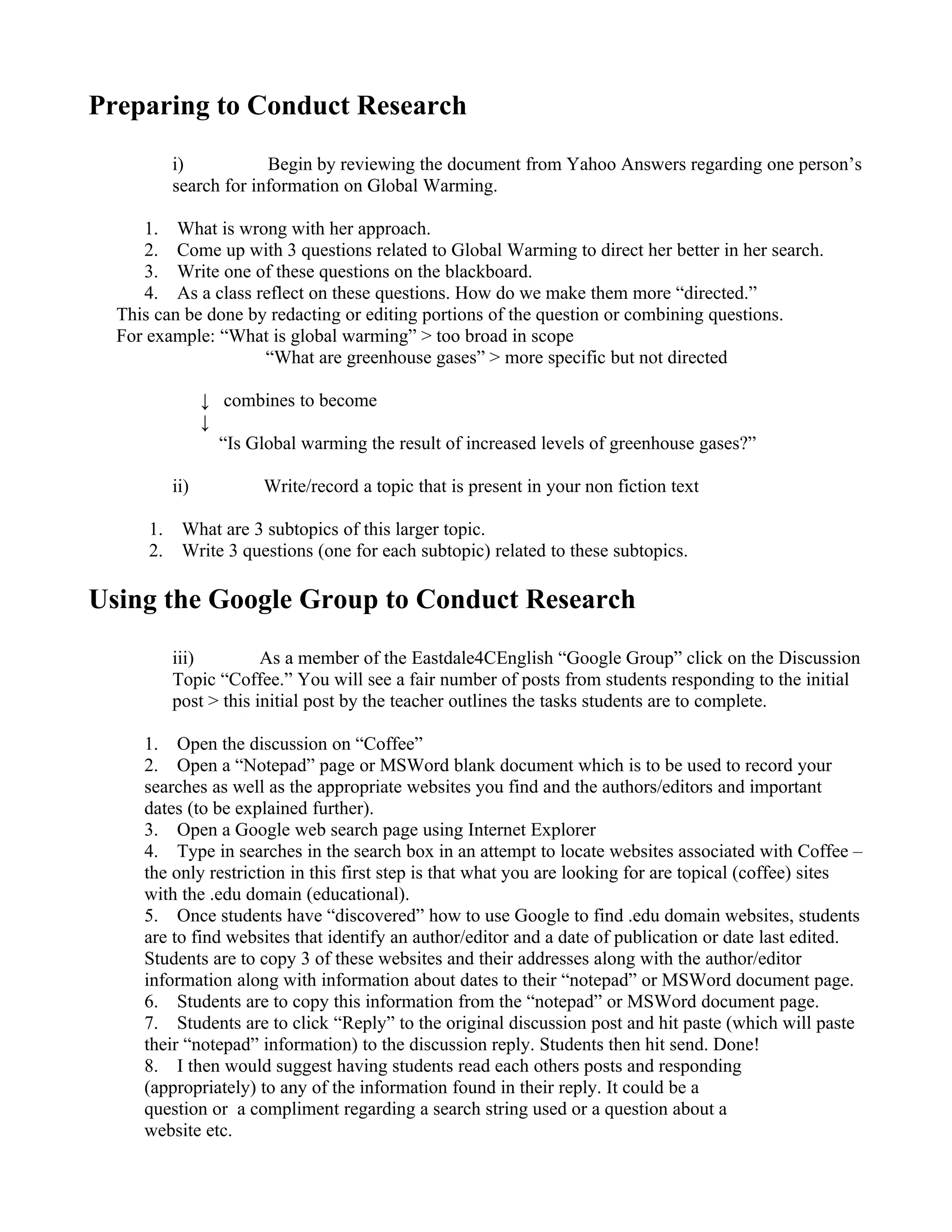 Preparing to Conduct Research | PDF Preparing to Conduct Research | PDF