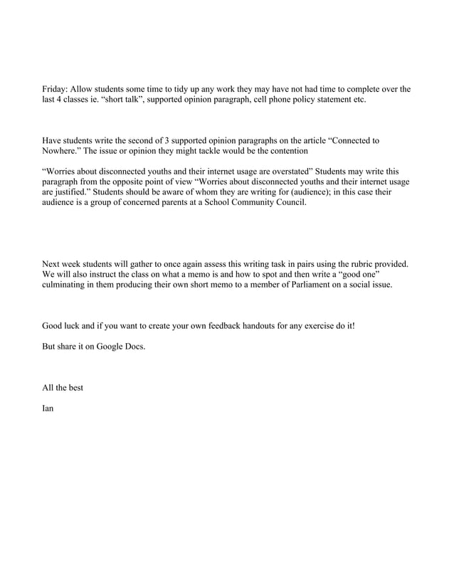 Next 2 weeks unit 2 | DOC