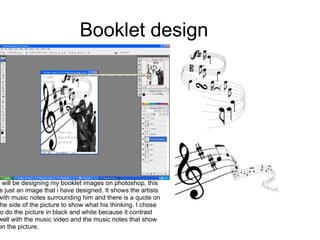 booklet digipak designs | PPT | Music Video | Genres