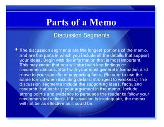 Memo | PPT