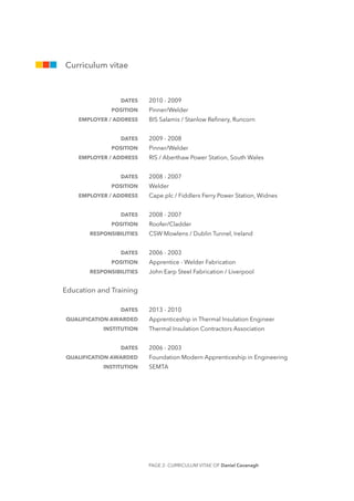 DanielCV.pages | PDF