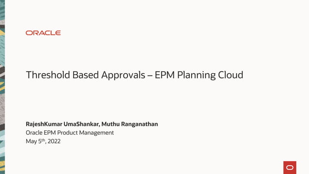 334845_EPM – Threshold-based Approvals in EPM Cloud Planning.pdf | Cloud Computing | Internet