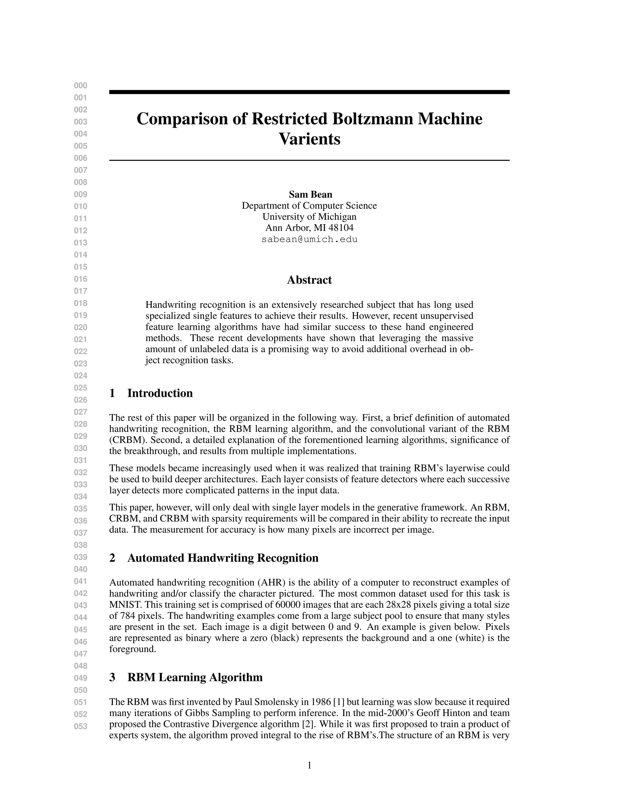 rbm_final_paper | PDF | Artificial Intelligence | Technology & Computing