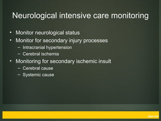 334 Critical care management in TBI | PPT