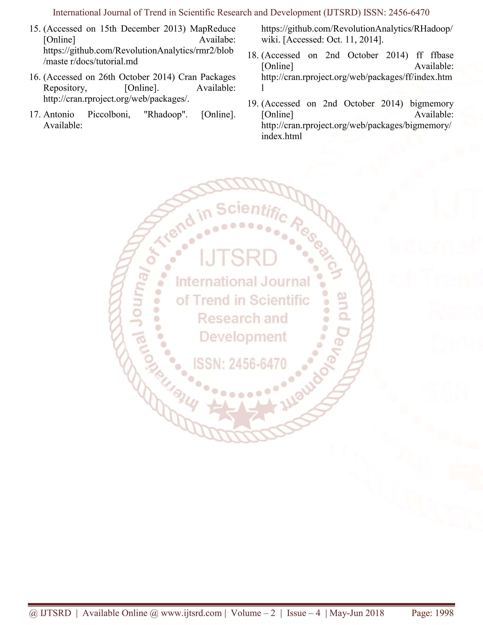 Memory Management in BigData: A Perpective View | PDF