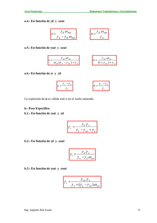 relaciones gravimetricas y volumetricas 2018 (1) | PDF