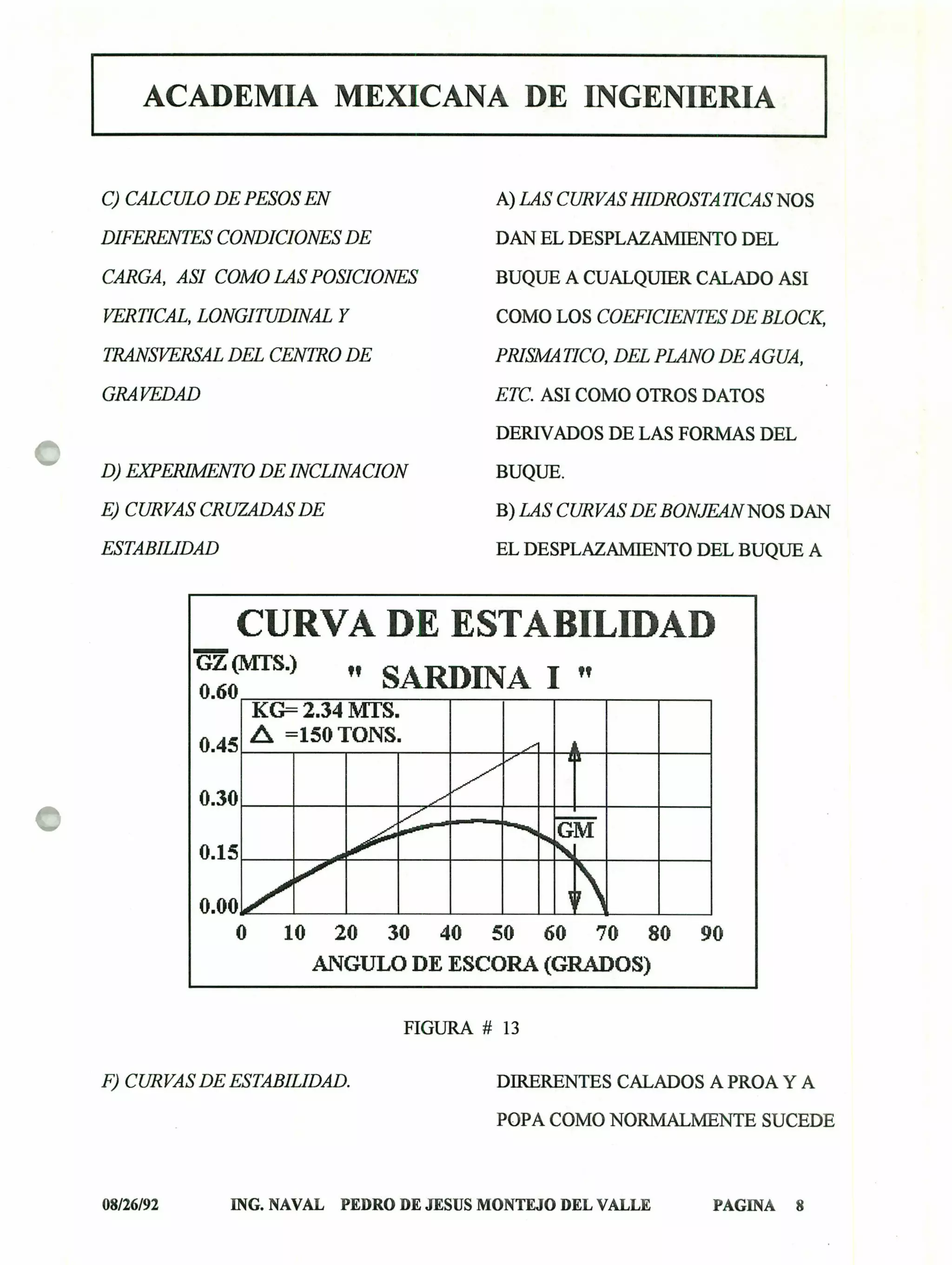 Normas de estabilidad para buques pesqueros | PDF