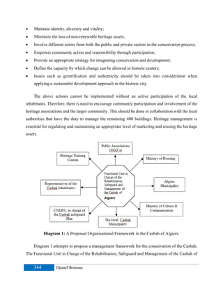 The Casbah of Algiers, in Algeria; From an Urban Slum to a Sustainable ...