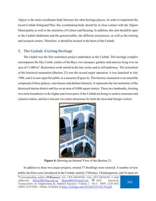 The Casbah of Algiers, in Algeria; From an Urban Slum to a Sustainable ...