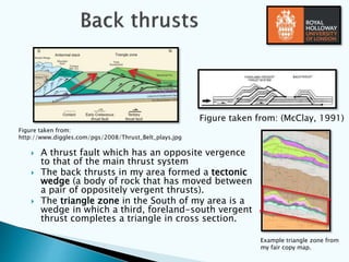 The Thrust fault architecture in the External Sierras (new) | PPTX