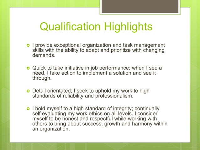 Resume November2015 PowerPoint | PPT
