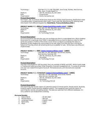 Resume | PDF