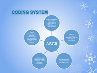Coding System | PPT