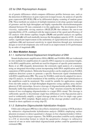 Capillary Electrophoresis of Nucleic Acids Volume I Introduction to the ...