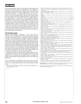 Quasar and Microquasar Series - Microquasars in our Galaxy | PDF