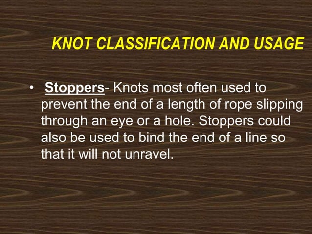 336045223-Ropemanship-and-Knot-Tying.ppt | Needlework | Arts and Crafts