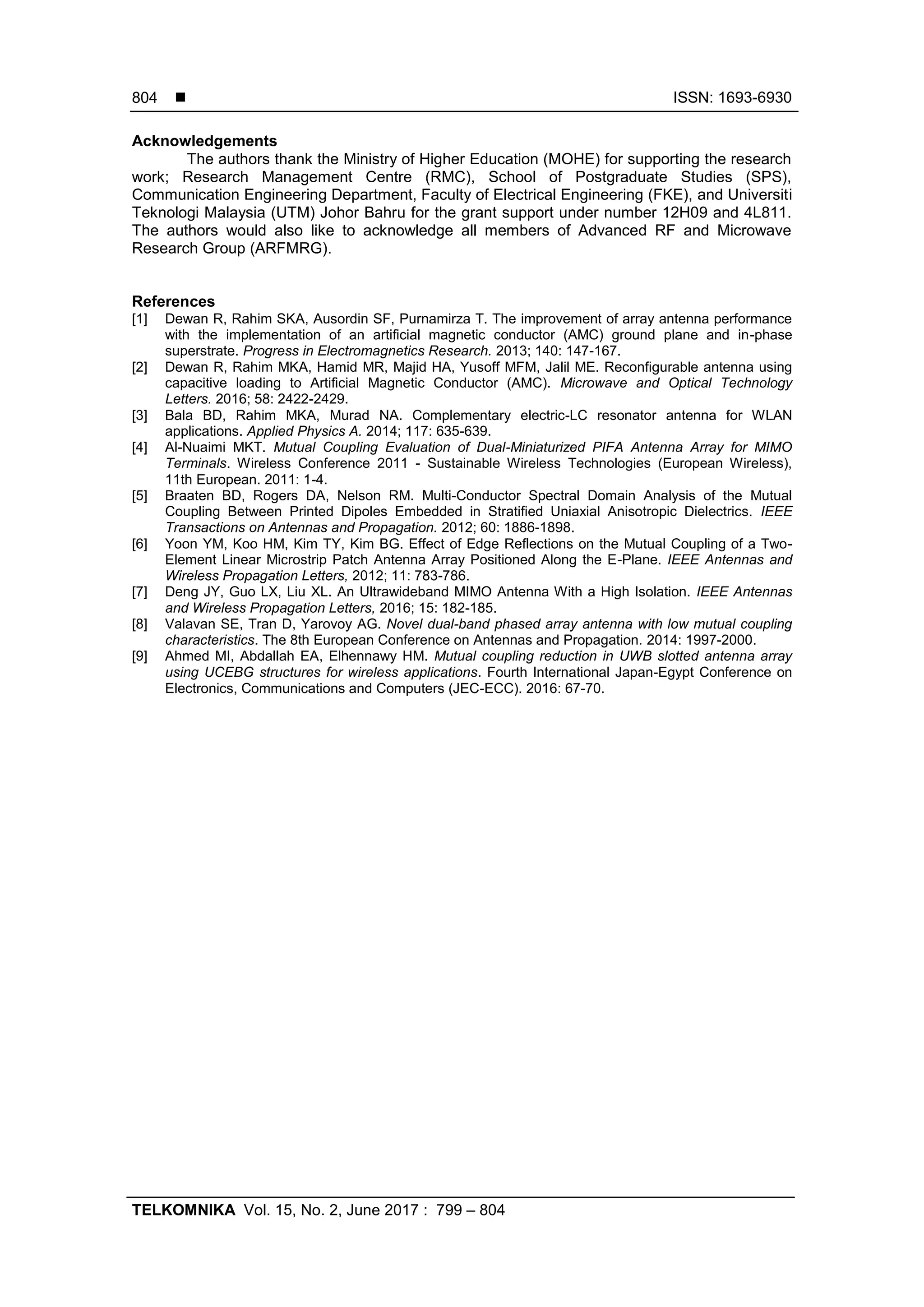 Mutual Coupling Reduction in Antenna Using EBG on Double Substrate | PDF