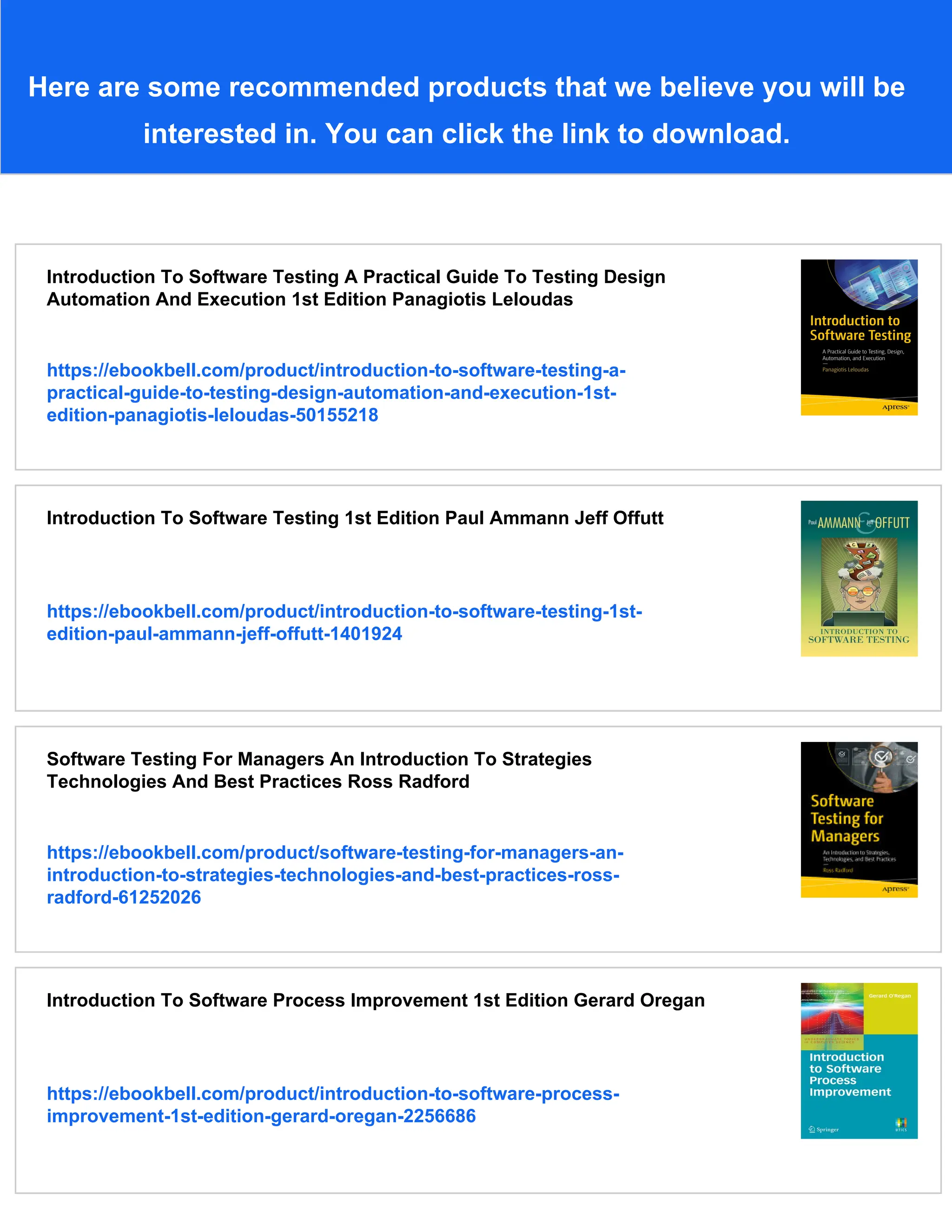 Introduction To Software Testing 2nd Edition Paul Ammann Jeff Offutt | PDF