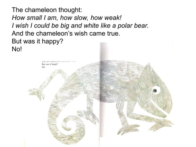 the-Mixed-Up-Chameleon el cuento para trabajar en la clase de inglés | PPT