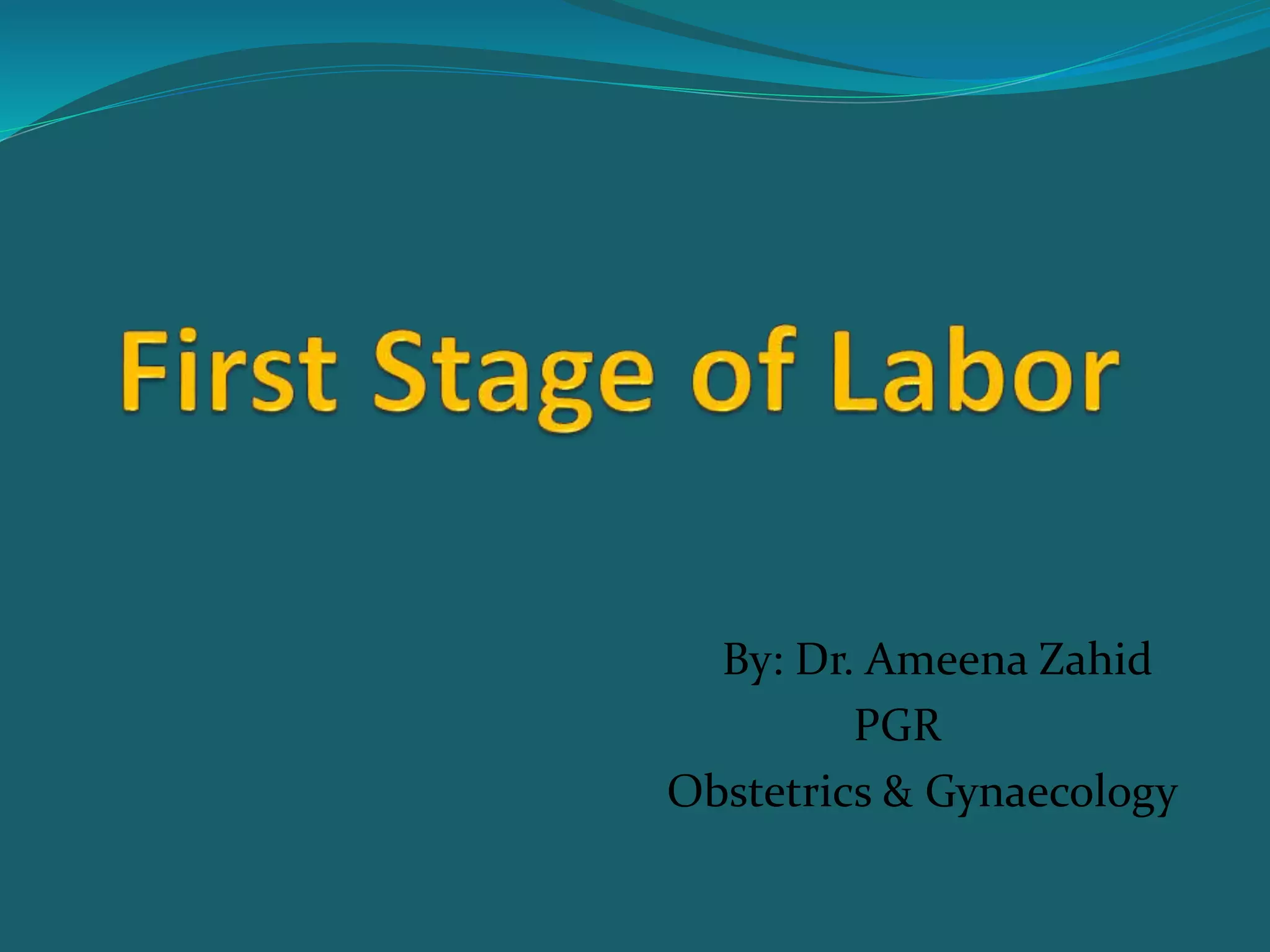 33644_First Stage of Labor.ppt