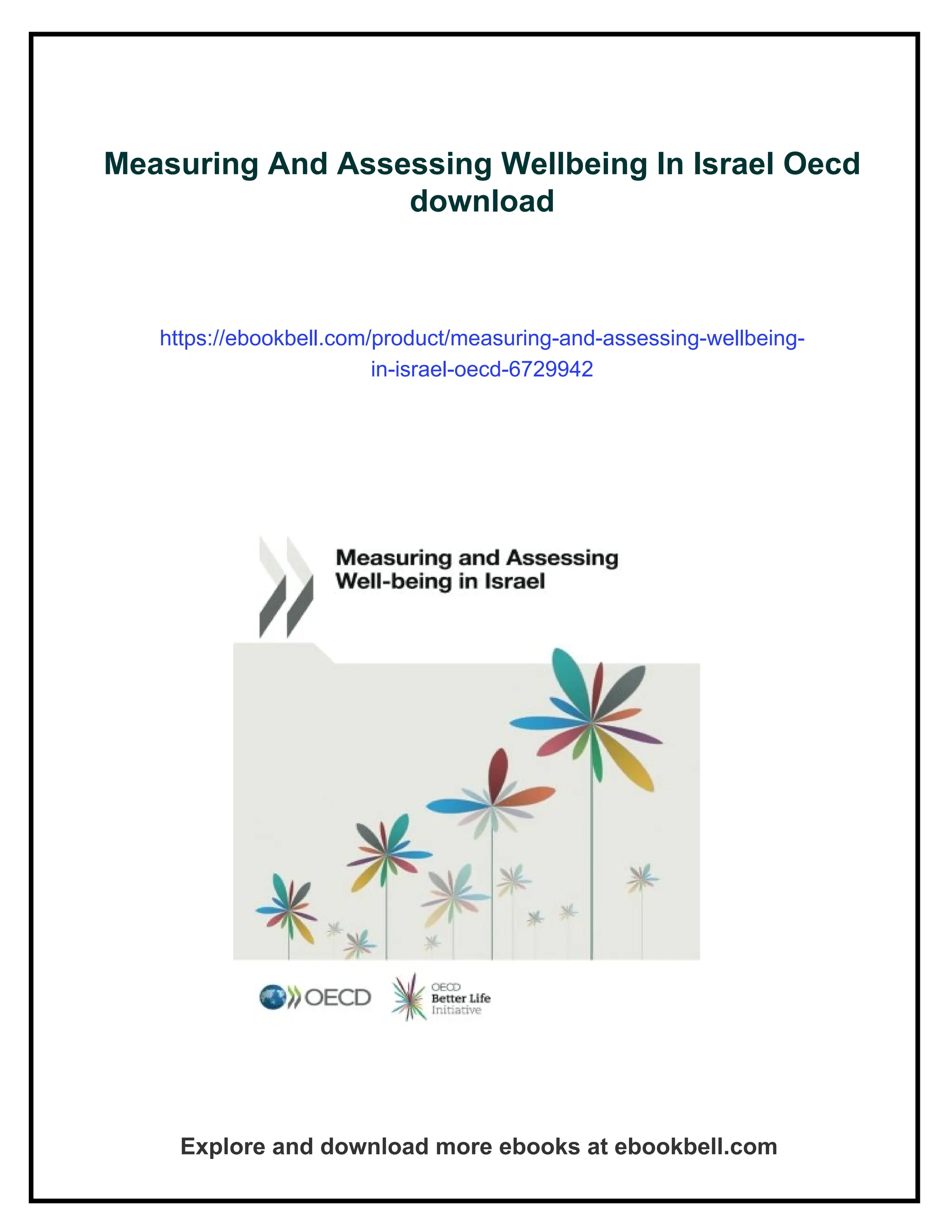 Measuring And Assessing Wellbeing In Israel Oecd | PDF